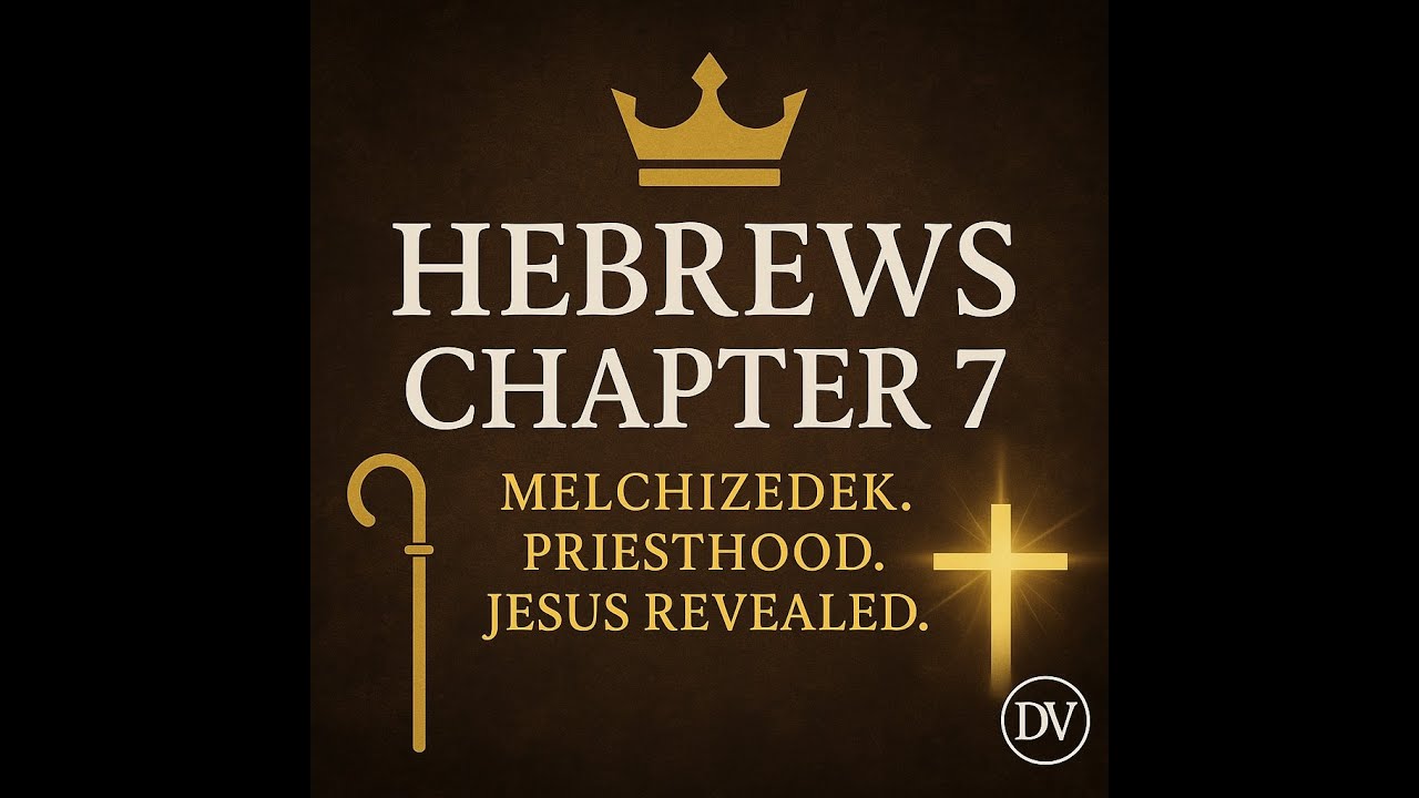 HEBREWS CHAPTER 7 Explained: The Mystery of Melchizedek & Jesus ...