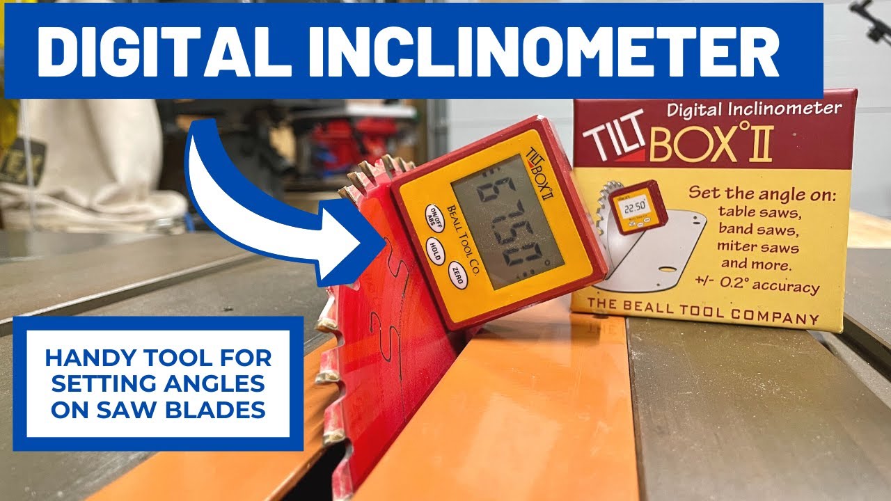 Perfect Miters Using a Digital Inclinometer (aka Angle Gauge, Digital ...