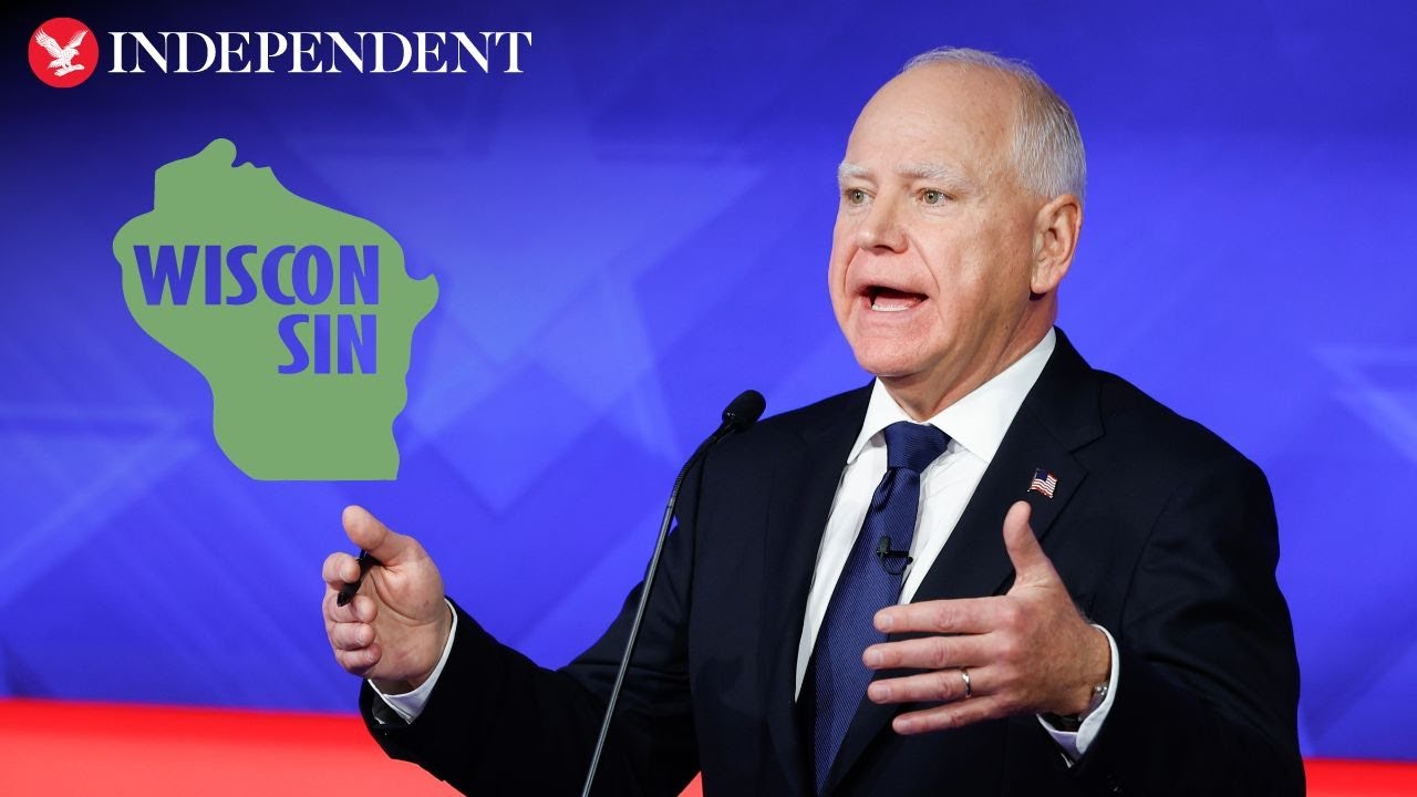 Watch Again: Tim Walz rallies in Wisconsin as election countdown enters ...