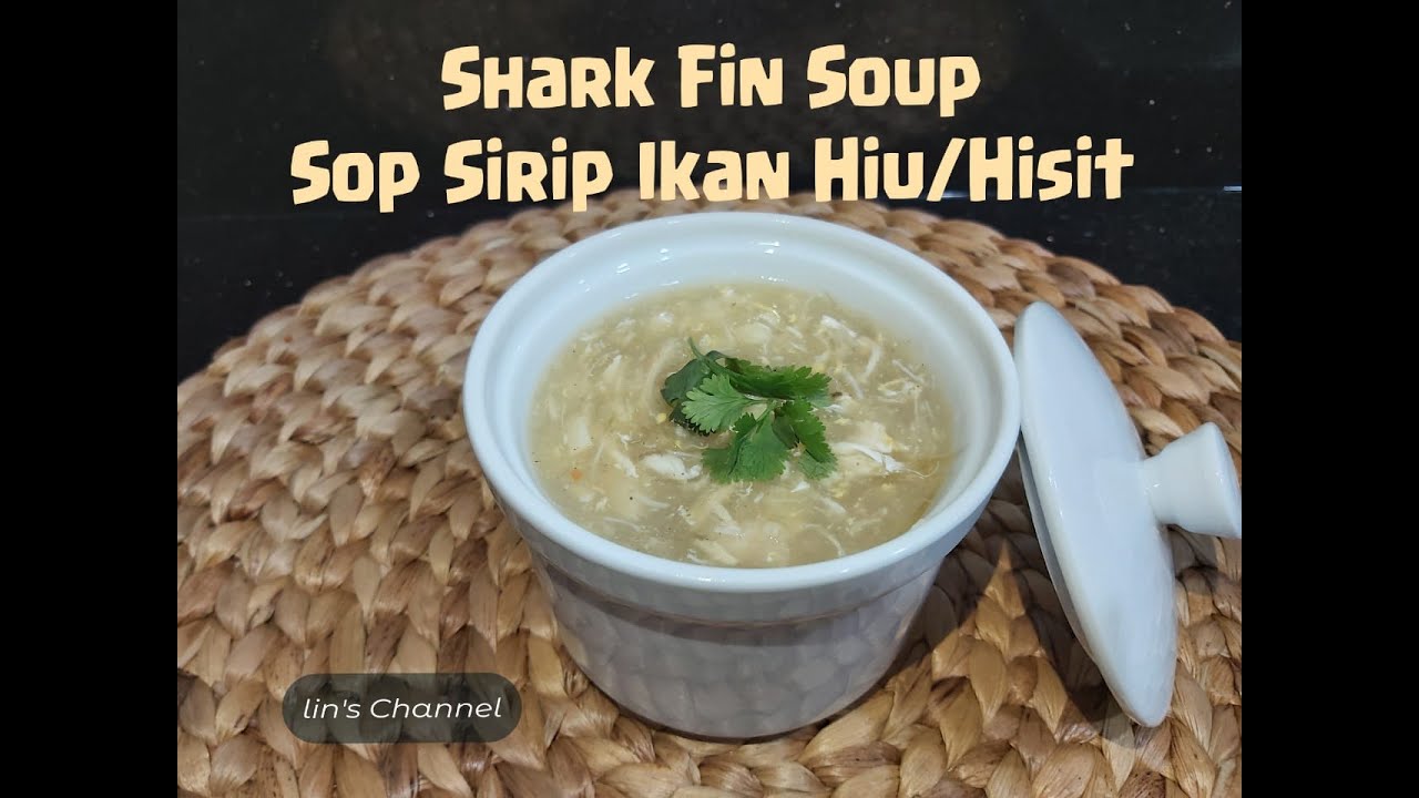 Cara memasak sop sirip ikan hiu/hisit - YouTube