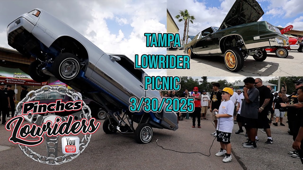 Tampa Lowrider Picnic 3/30/2025 - YouTube