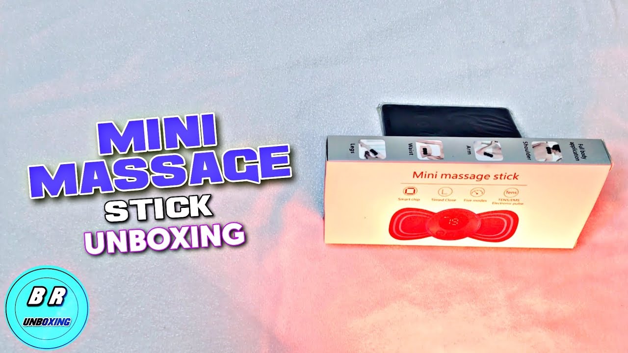 MINI MASSAGE STICK UNBOXING|B R UNBOXING - YouTube