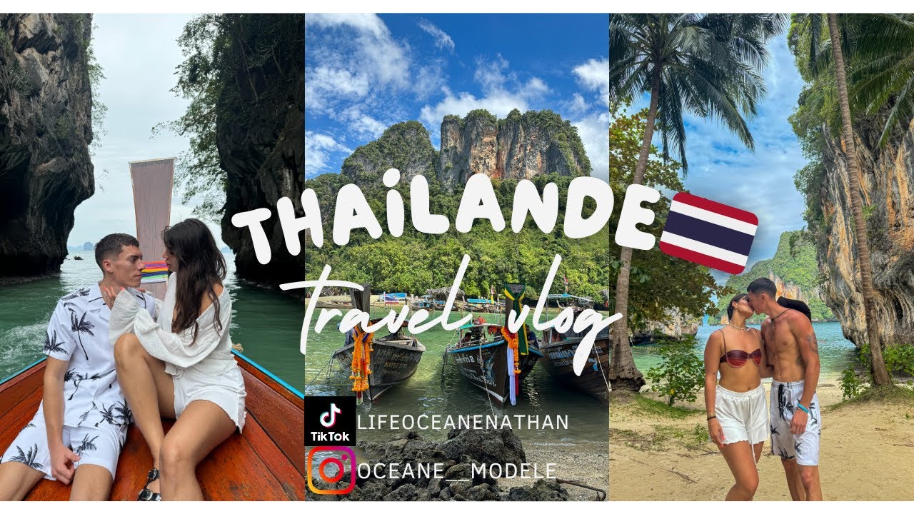 Vlog 1, Jour J, Bangkok & Ao nang Beach + 4 îles paradisiaques - YouTube
