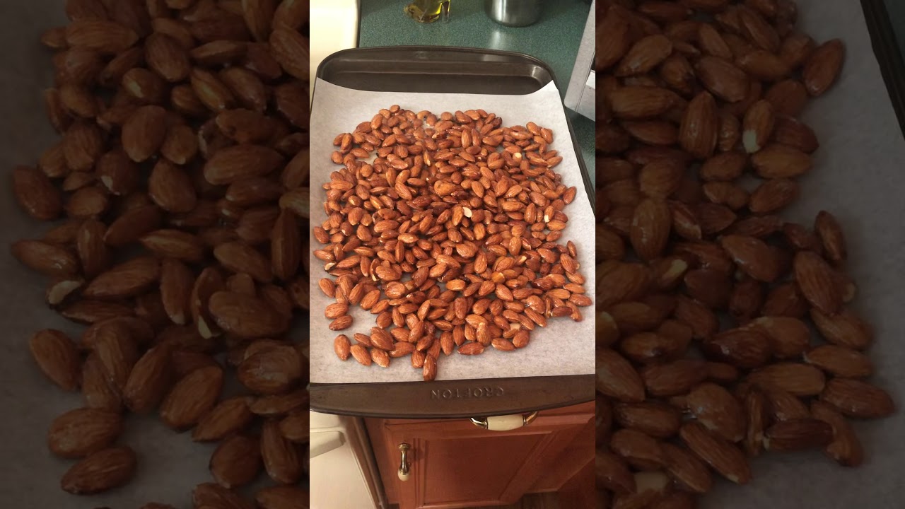 Homemade Frosted almonds part1 - YouTube