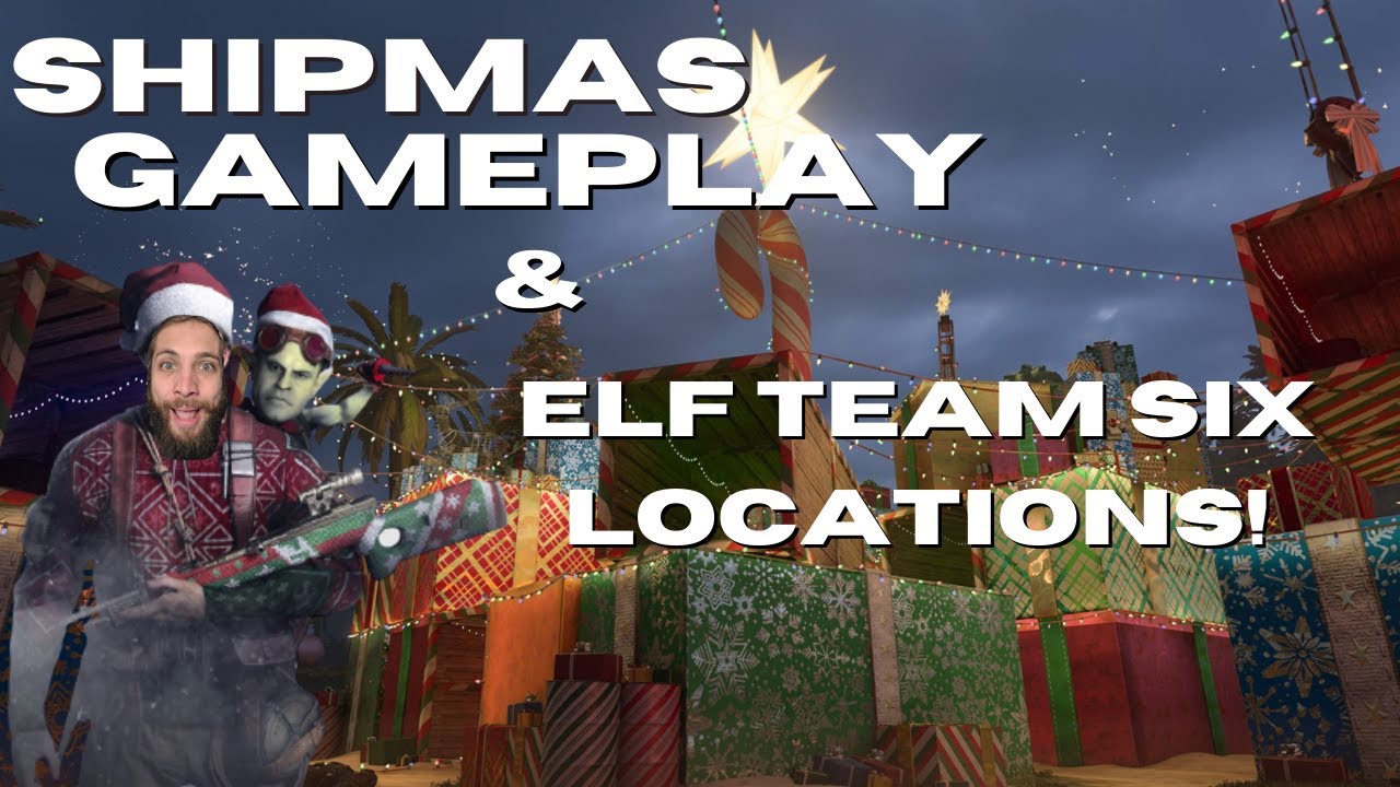 Call Of Duty: Shipmas gameplay and Elf Locations! #Festivefervor # ...