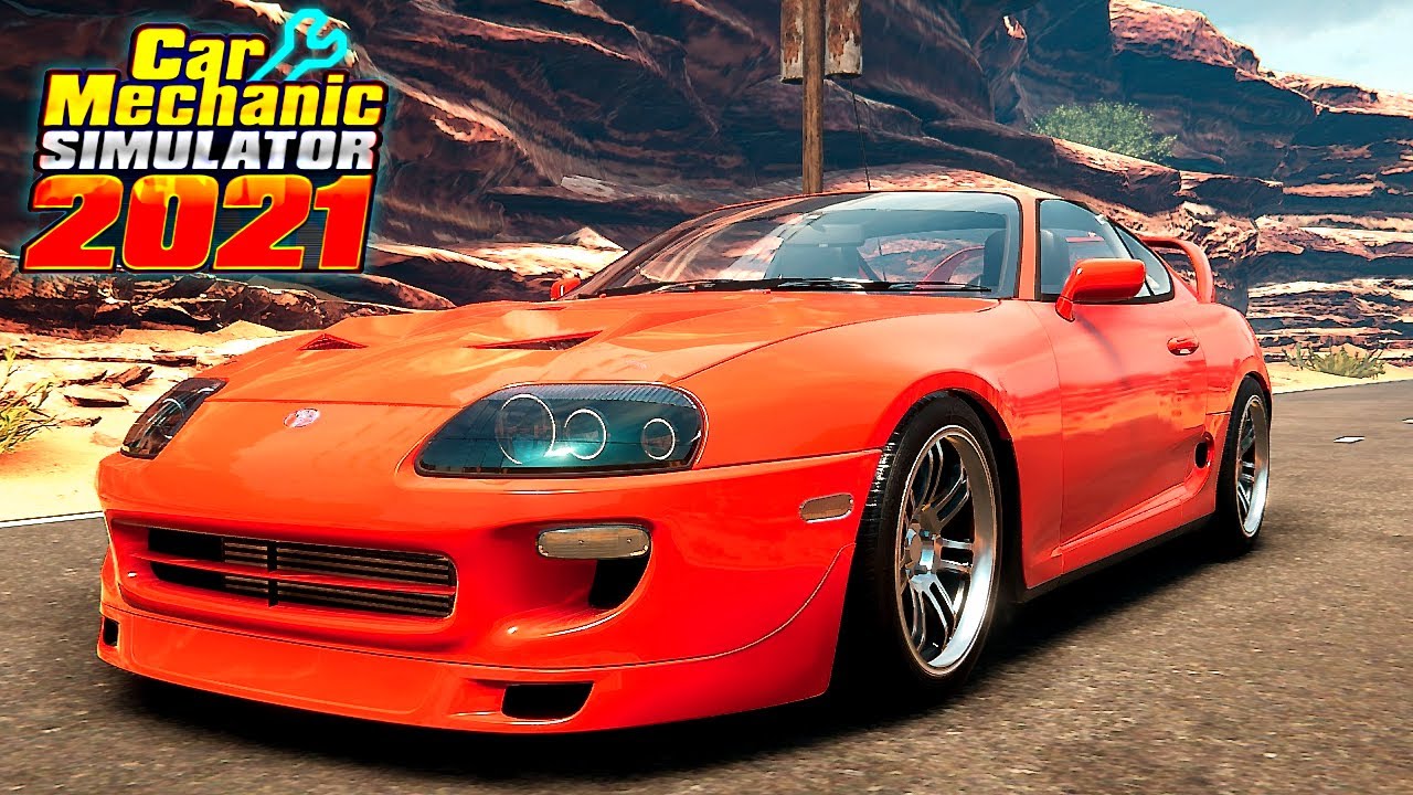 TOYOTA SUPRA MOD | Car Mechanic Simulator 2021 - YouTube