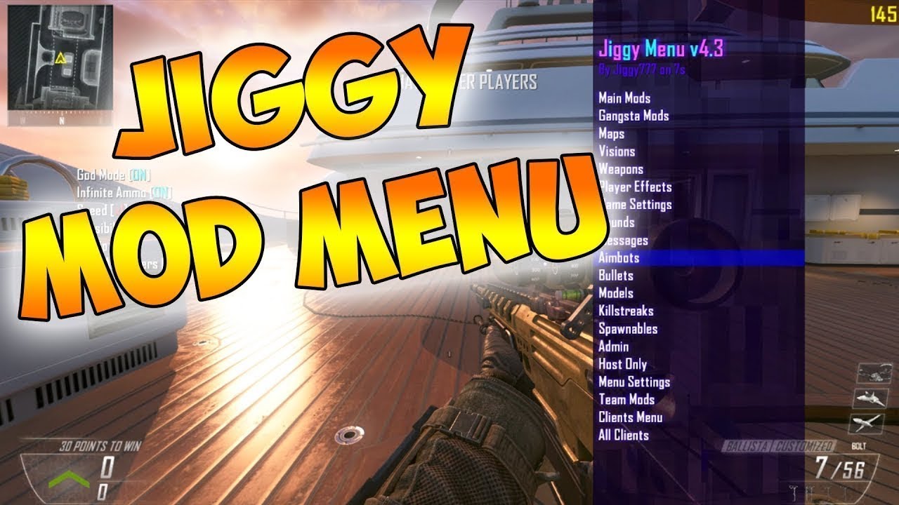 Jiggy 4 2 Mod Menu BO2 FREE YouTube Jiggy 4 2 Mod Menu BO2 FREE YouTube