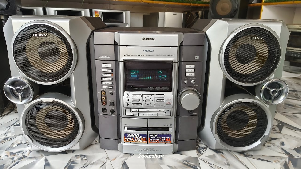 Sony music system mhc rv-5 available call 📞 9932521585 #sony - YouTube