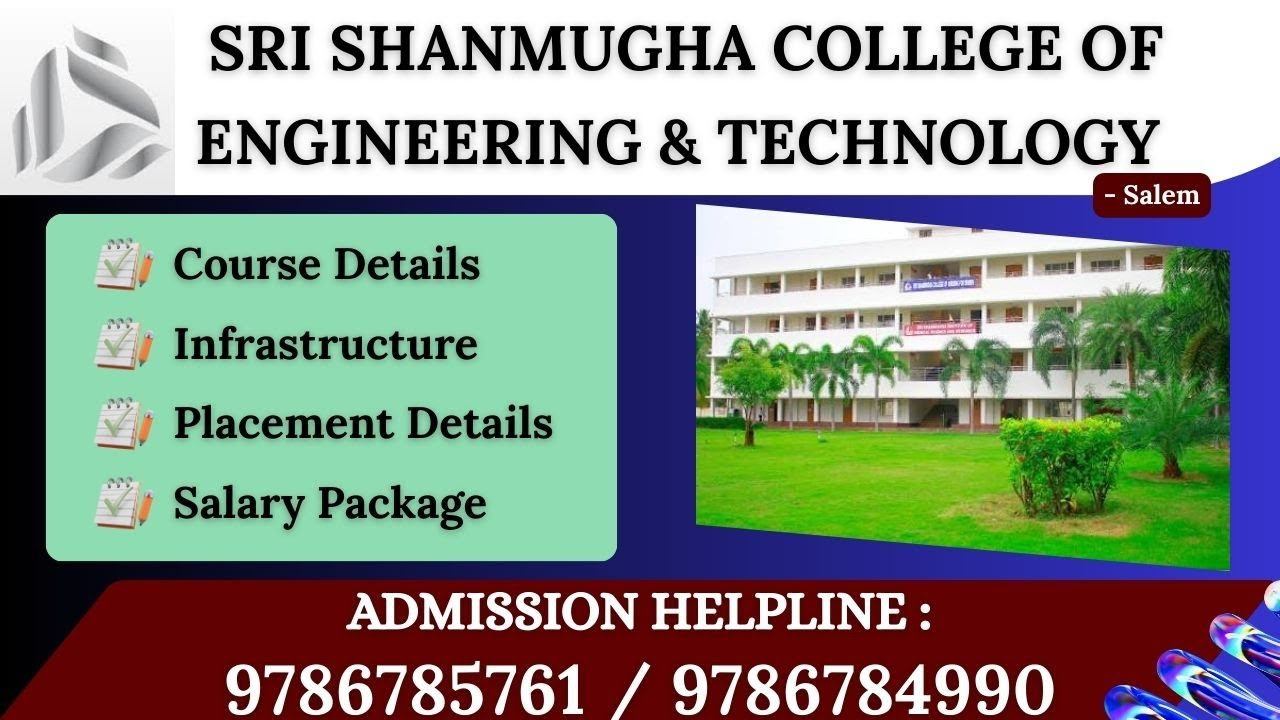 SRI SHANMUGHA COLLEGE OF ENGINEERING & TECHNOLOGY at SANKARI SALEM ...