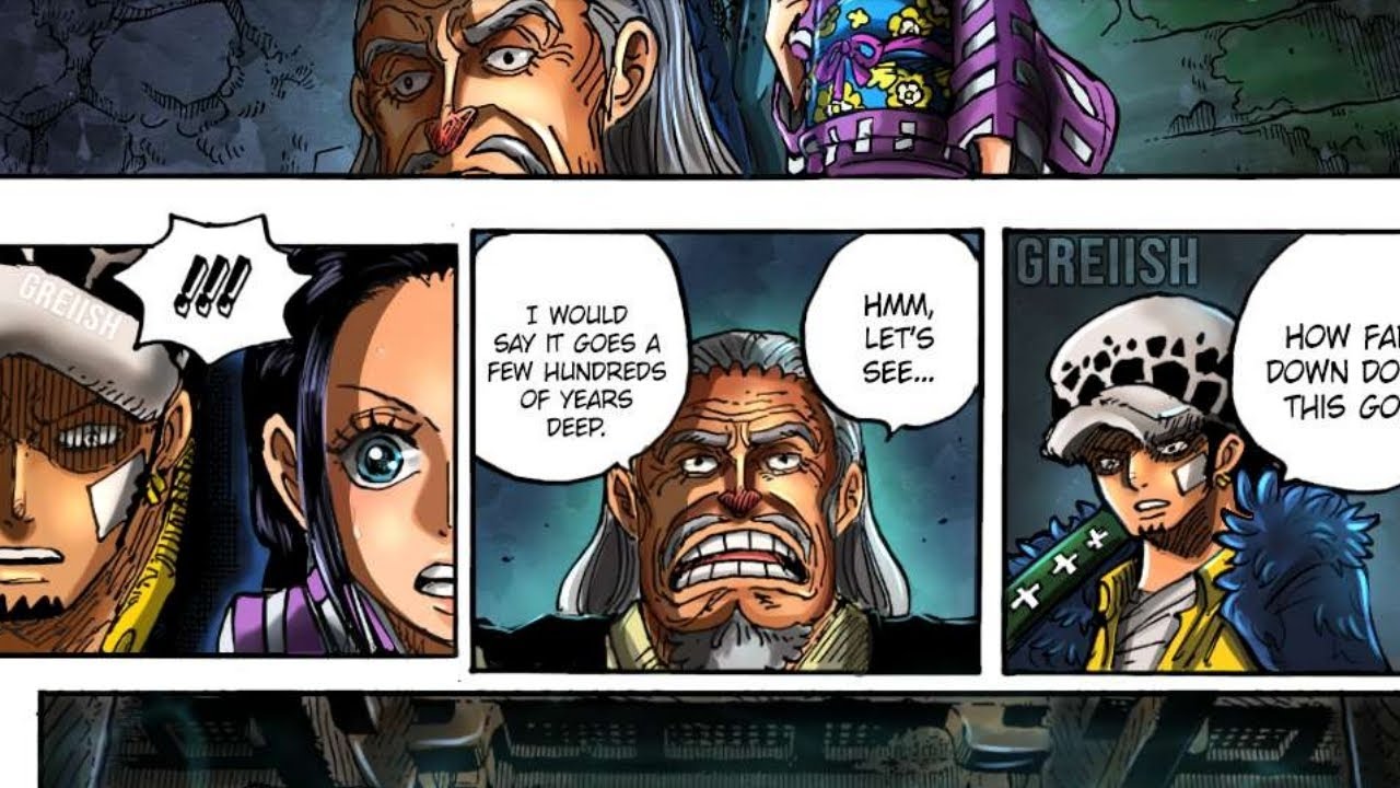 law and robin see the 3rd phoneyphly in wano - YouTube