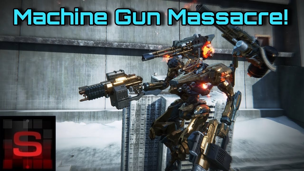 Buffed Machine guns TEAR through S rank! (Armored Core 6 PvP) - YouTube