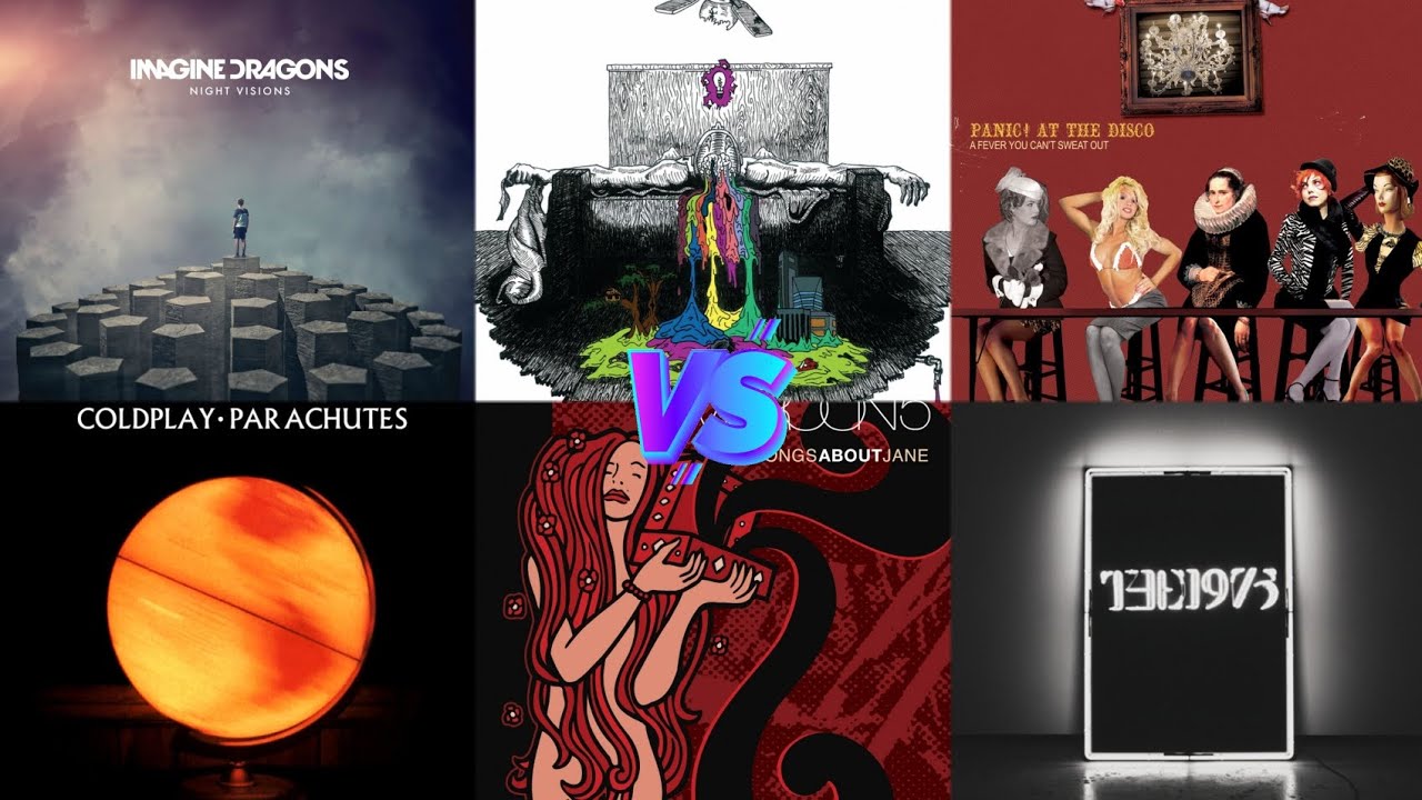 Night Visions vs Parachutes vs Twenty One Pilots vs Songs About Jane vs ...