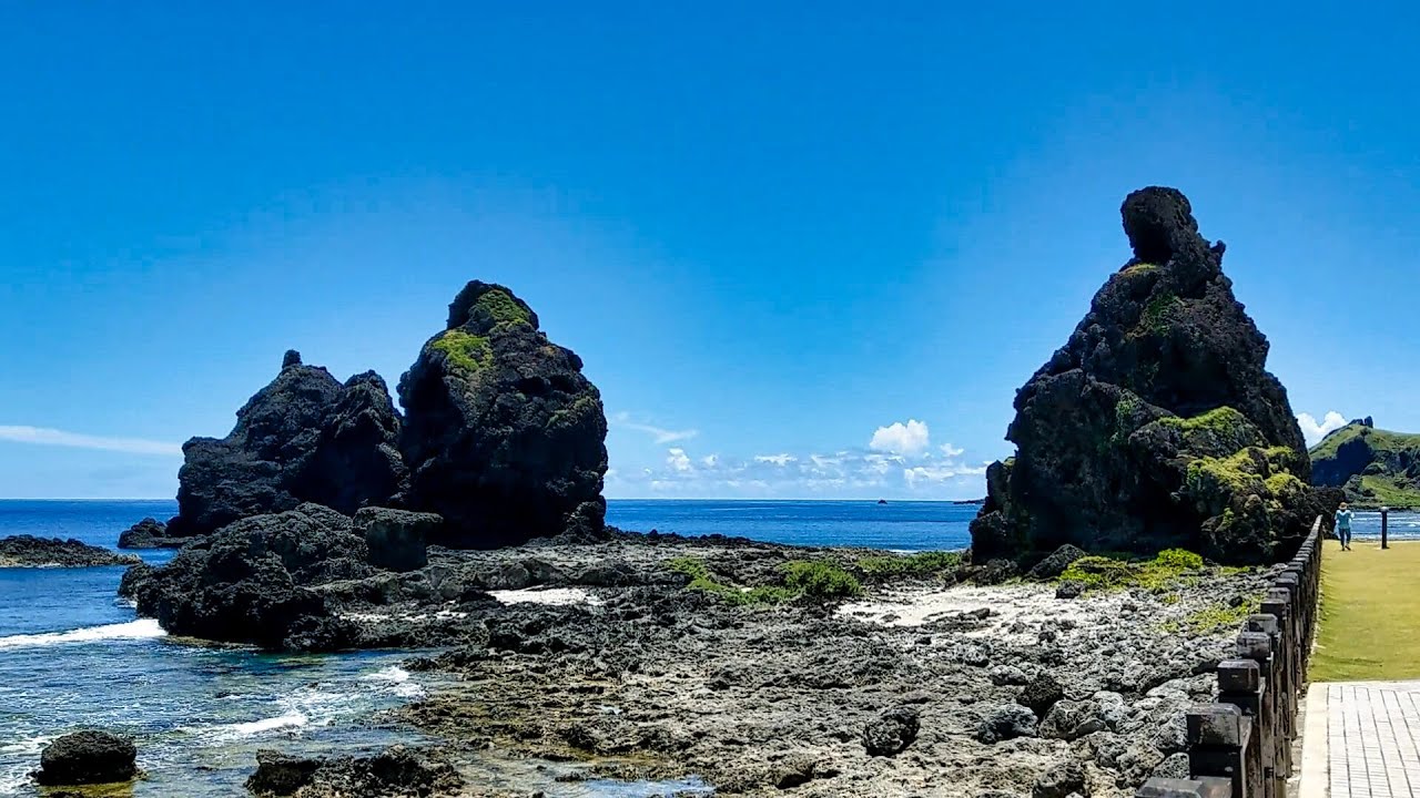 將軍岩,象鼻岩,公館鼻 - 台東綠島 General Rock & Elephant Trunk Rock & Gongguanbi ...