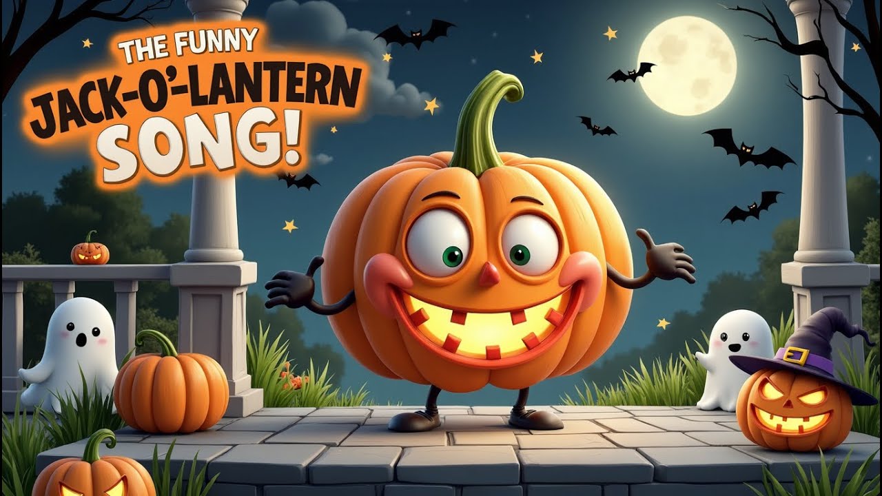Halloween song For Kids | Funny, Spooky and Silly Jack-o’-Lantern Song ...