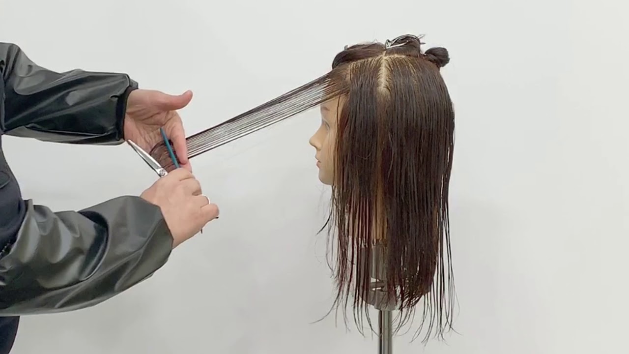 How To Cut Forward Layer Disconnection 1 Haircut (포워드 레이어 디스커넥션 1 커트 ...