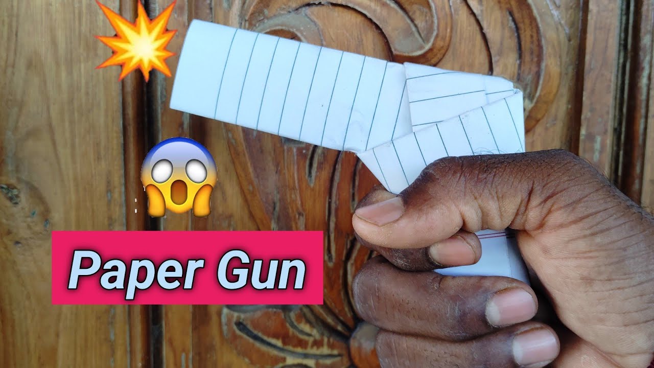 Kaise Banaye Paper Gun | How To Make a Paper Gun | Easy And Simpal ...
