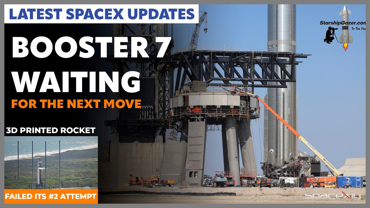 Booster 7 Sits next to the OLM figuring out what to do next! Sunday ...