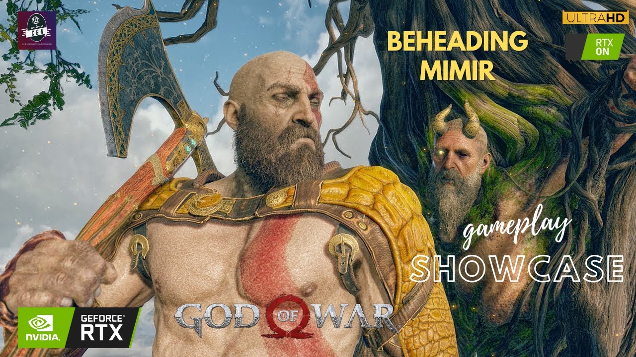 God of War Gameplay Showcase - Beheading Mimir | Norse Realm | No ...