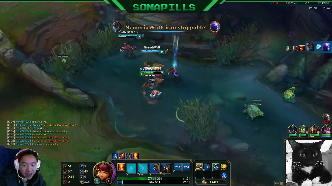 LoL Ranked Support S7 #4 - YouTube