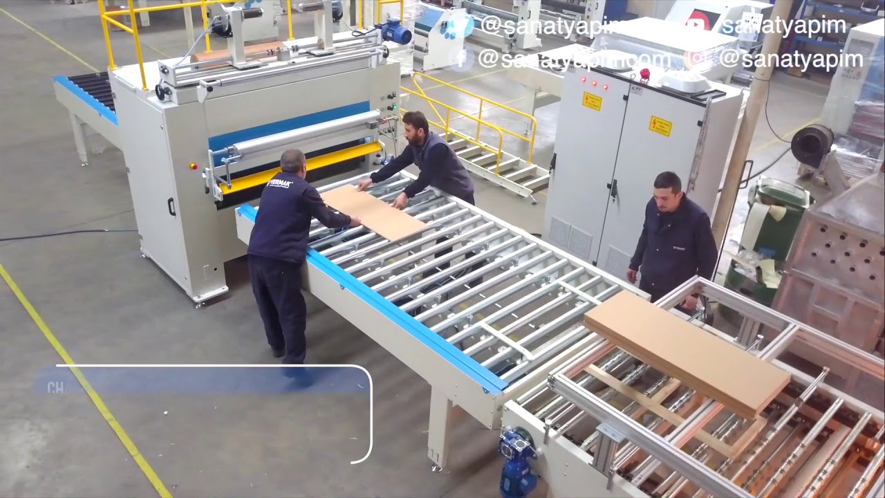 Vermak - Laminasyon Hattı tanıtım filmi - YouTube