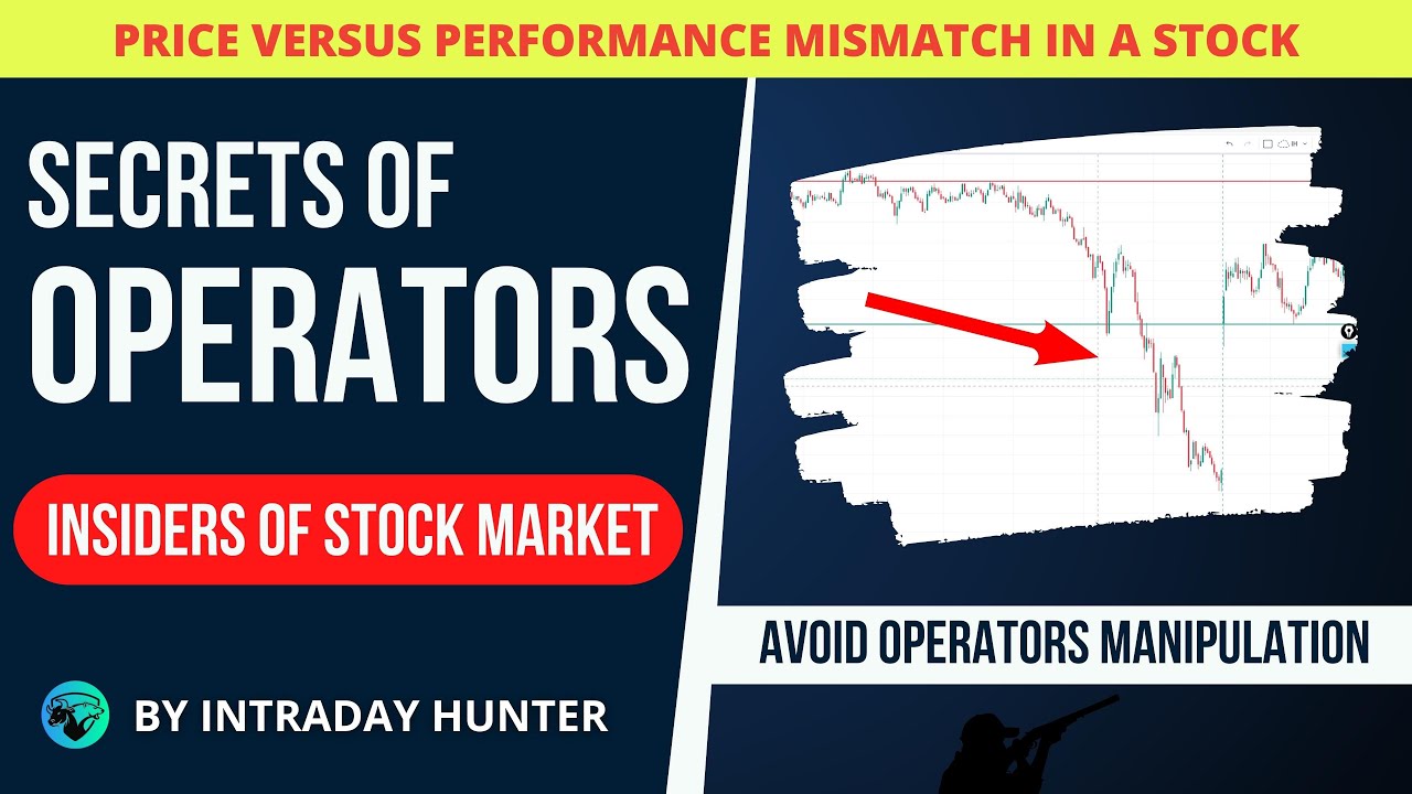 Secrets of Stock Market Operators By Intraday Hunter - YouTube