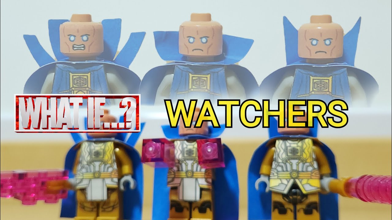 LEGO What If season 3 Three Watchers minifigures - YouTube