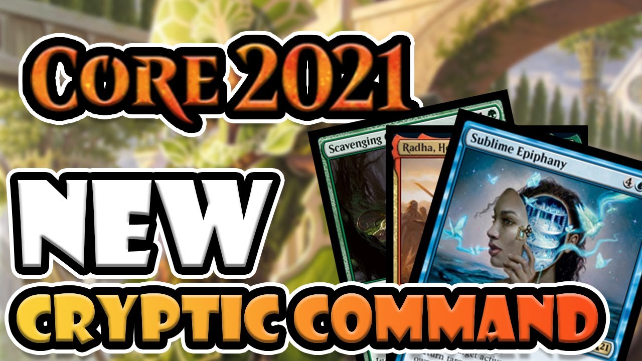 New Cryptic Command? | MTG Core Set 2021 Spoilers #8 - YouTube