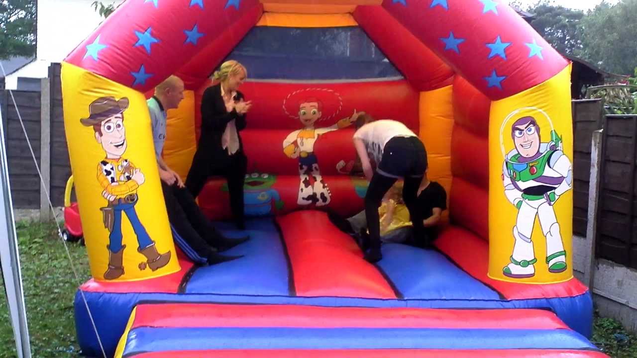 Bouncy Castle fun - YouTube