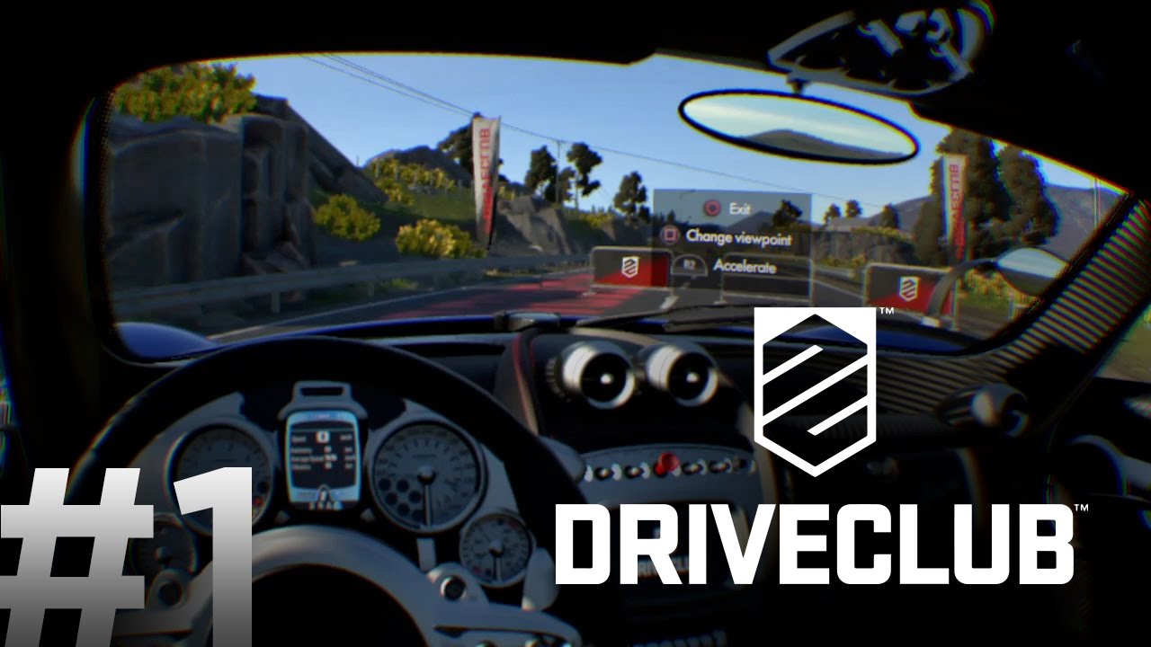 [ Driveclub VR ] I'm impressed, racing in virtual reality is perfect ...