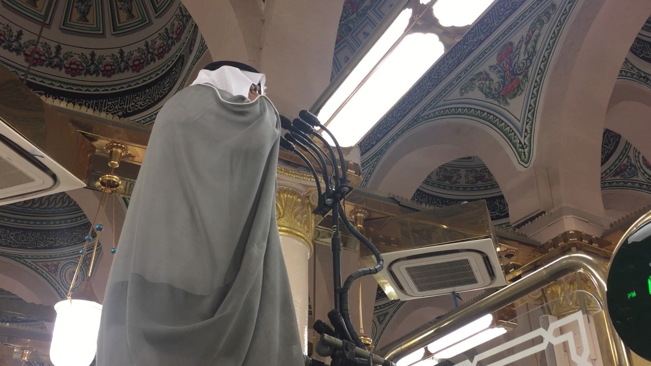 Adhan AlMaghrib from AlMasjed AlNabawi by Sheikh Mahdi Bari - YouTube