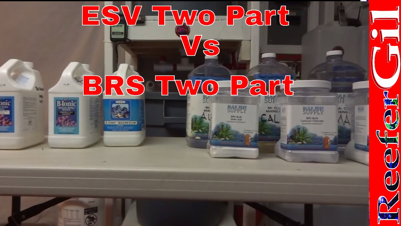 ESV BIonic VS Bulk Reef Supply Two Part Dosing - YouTube