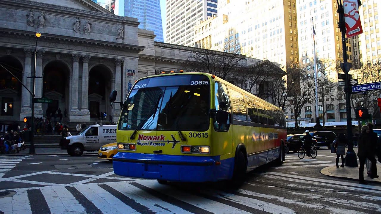 1999 NovaBus RTS-06 30615 @ 41st St & 5th Ave [ Newark Airport Express ...