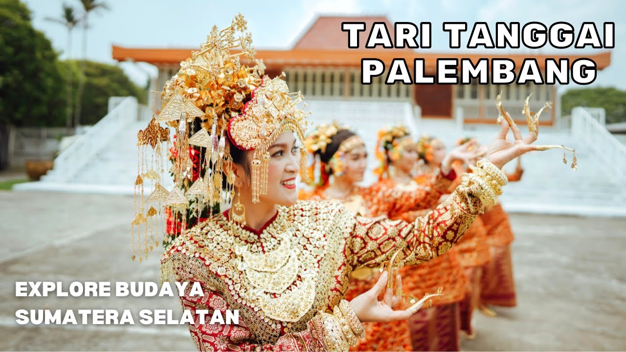 TARI TANGGAI PALEMBANG - YouTube