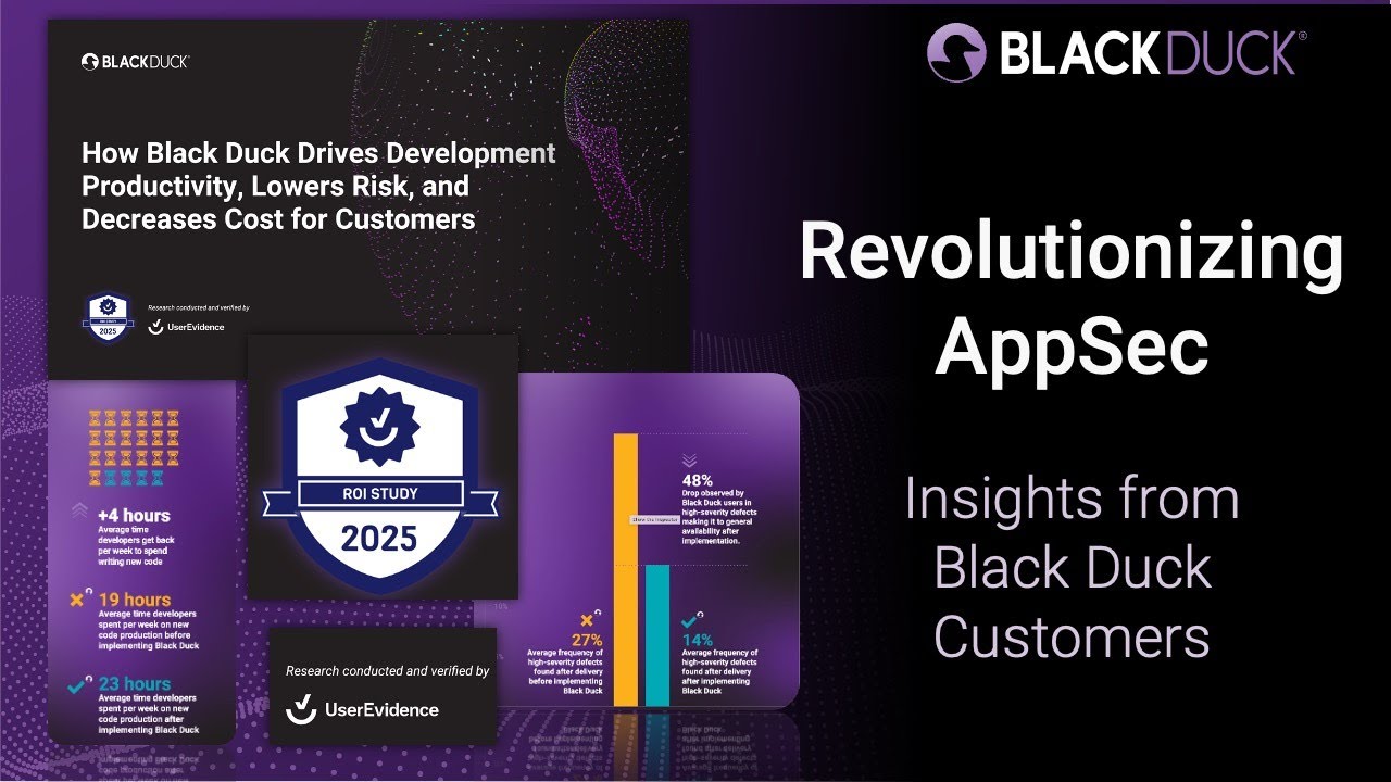Revolutionizing AppSec: Insights from Black Duck Customers | Black Duck - YouTube