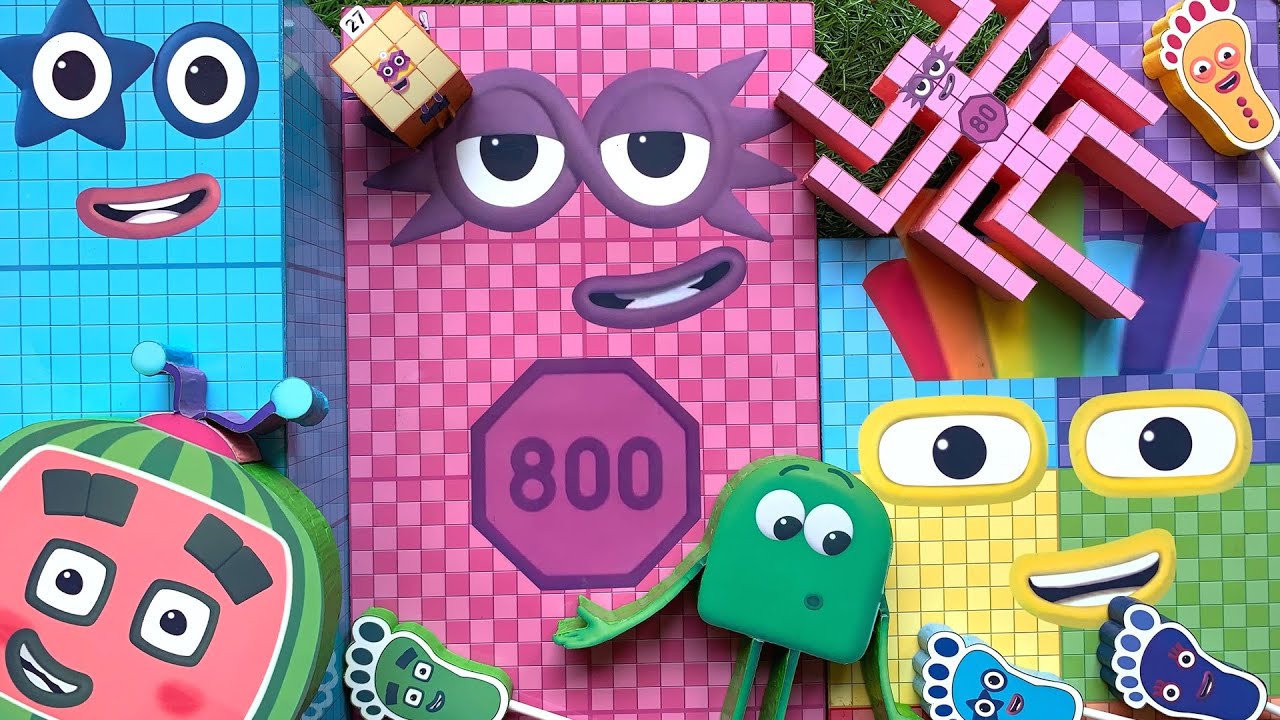 Looking for Numberblocks NEW 5000 1625 Puzzle Tetris Shape ASMR ...