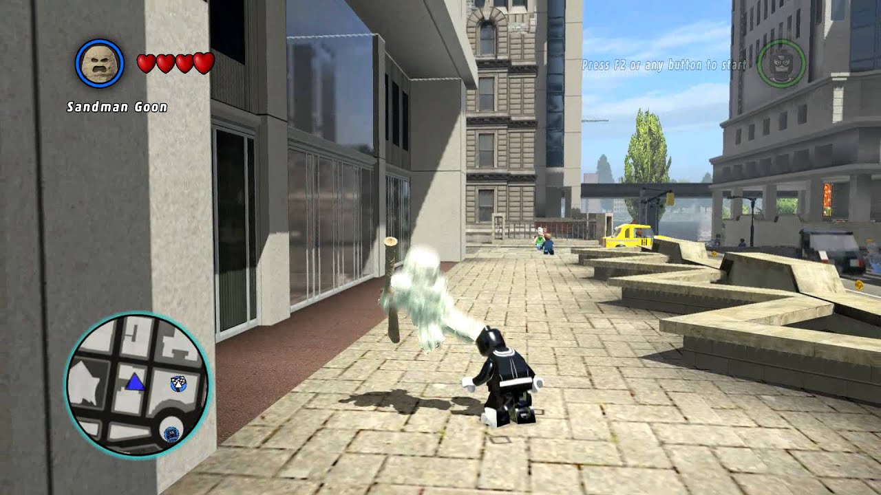 LEGO MARVEL Super Heroes - Bullseye Kills Sandman Goon (1080p) - YouTube