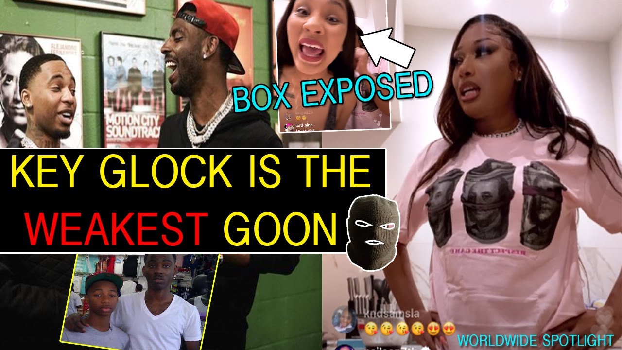 👧🏾 SHOWED Megan Thee Stallion HER 📦 + Key Glock is the WEAKEST Goon ...