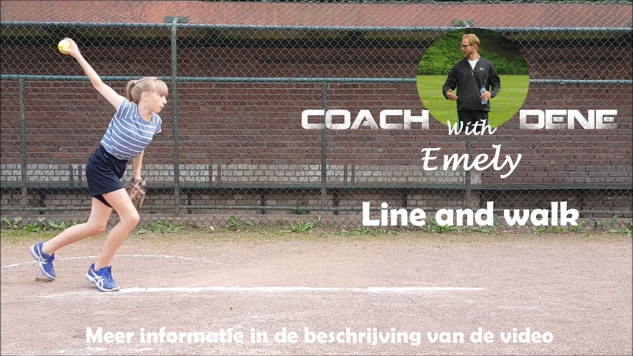 Softbal pitching, Line and walk, Softball Pitching - YouTube