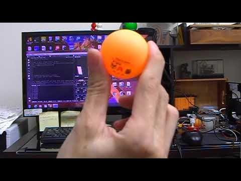 High Speed (85 FPS) Color Tracking by OpenMV (高速OpenMV鎖定追蹤黃色乒乓球) - YouTube