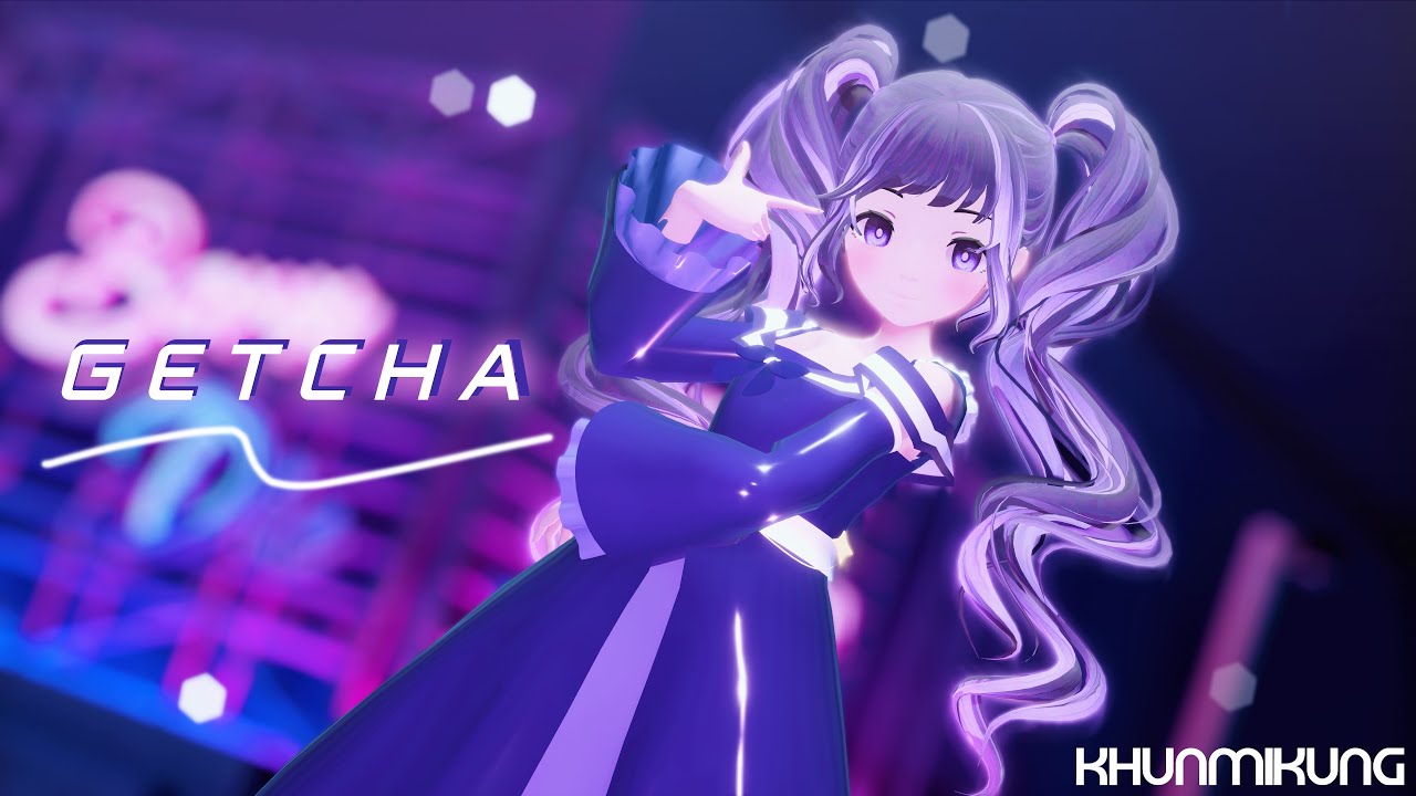 【OC・MMD 4K 60fps】Giga & KIRA - 'GETCHA!' ft.初音ミク & GUMI《Kiraina》 - YouTube