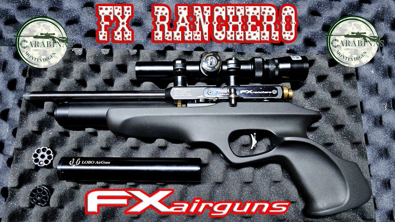 FX RANCHERO 5,5MM, DE LA MANO DE @carabinasmontevirgen2020 - YouTube