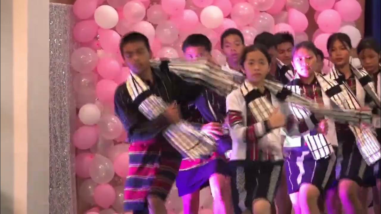 Chawnglaizawn (Mizo cultural dance) by St. Francis of Assisi School Durtlang. Mizoram - YouTube