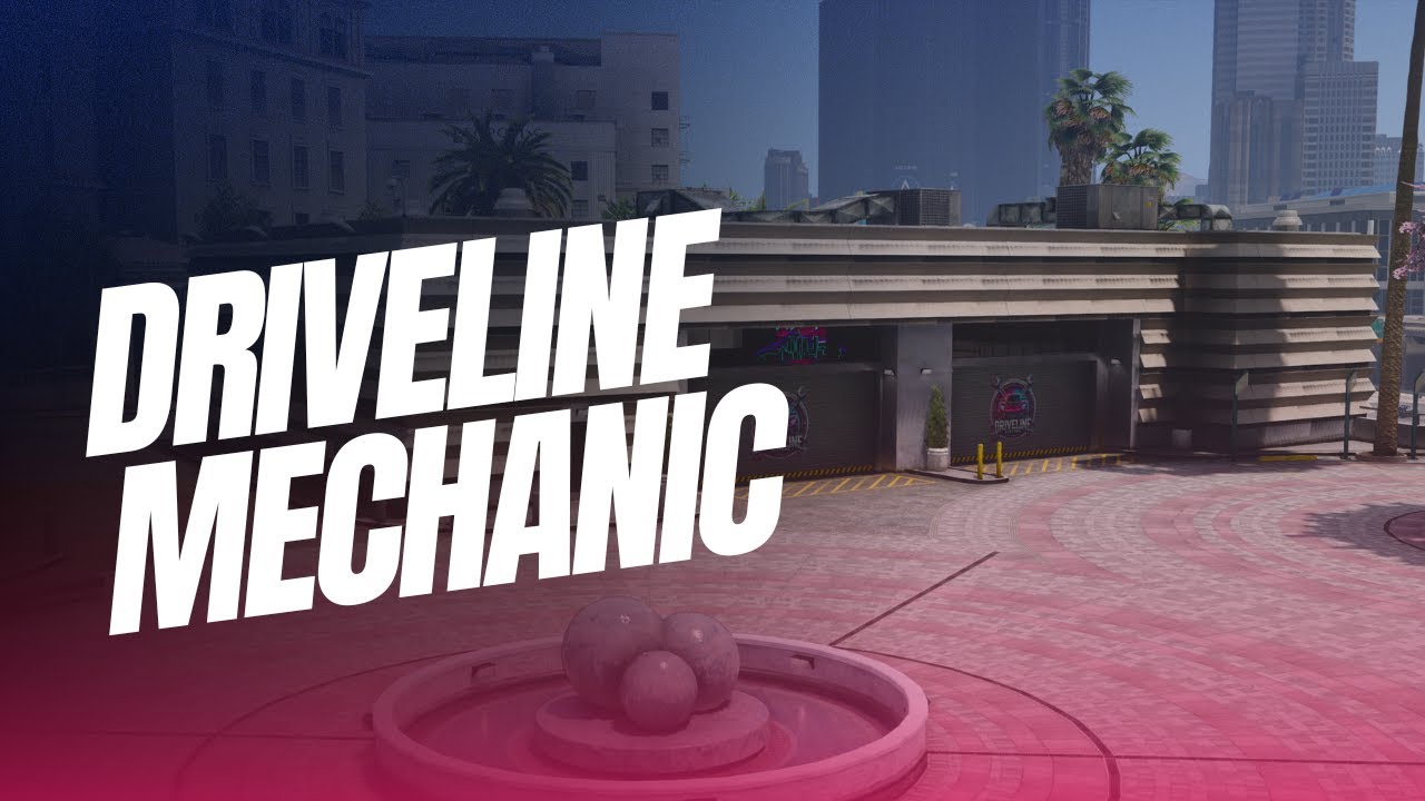 Driveline Garage - Mechanic - MLO - (GTA5/FiveM) - YouTube