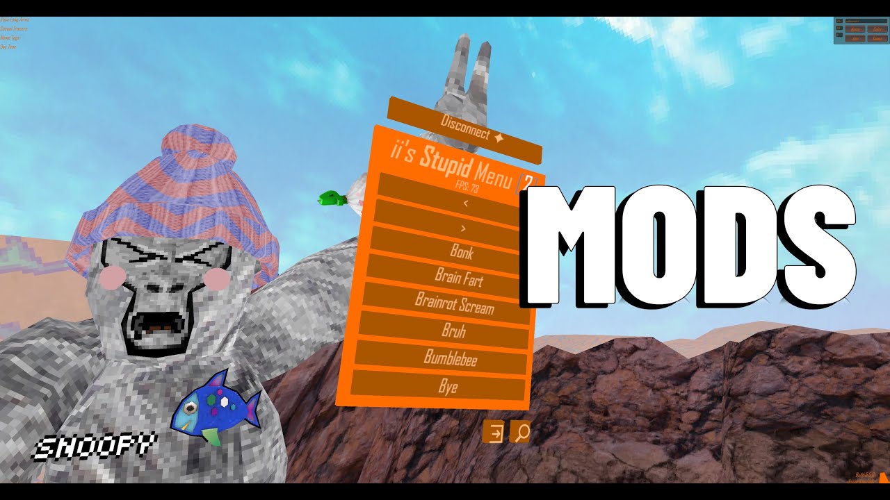 Gorilla Tag - Stupid Mod Menu - YouTube