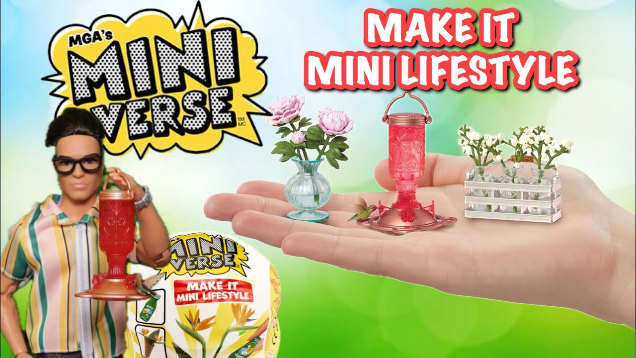 Opening AND Building Mini Verse Lifestyle Edition - YouTube