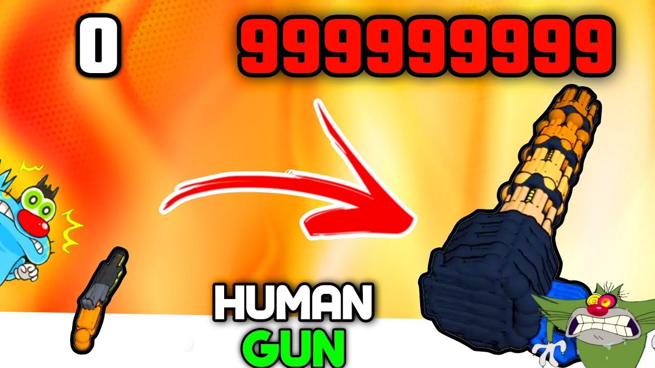 Can Oggy's Bodies Build a Overpowered Nuclear Creature in Human Gun ...