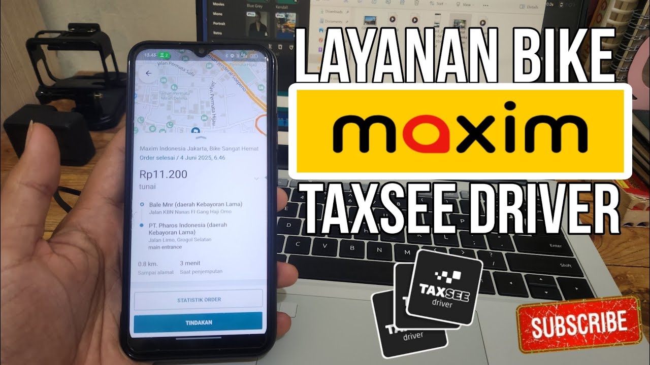 Cara menjalankan ORDER layanan BIKE Maxim Taxsee driver📢📢‼️ - YouTube