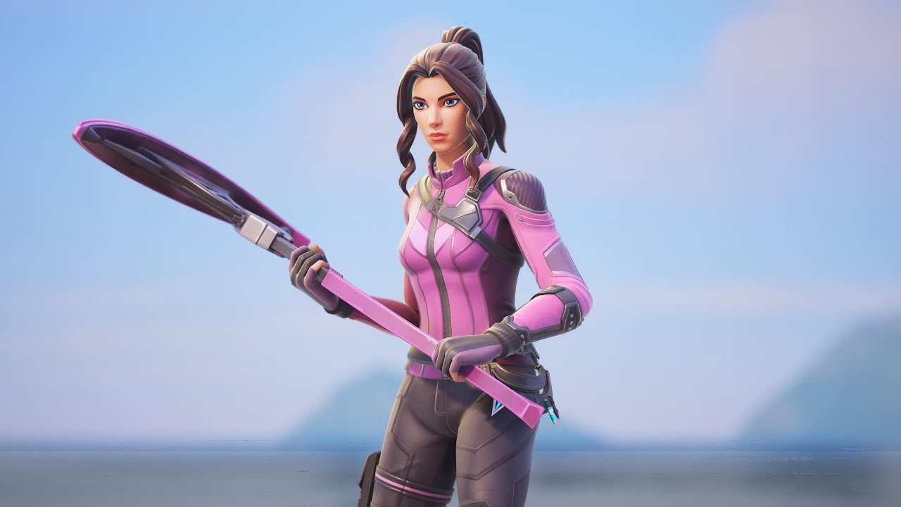Fortnite Kate Bishop Skin Gameplay (Hawkeye Bundle) - YouTube