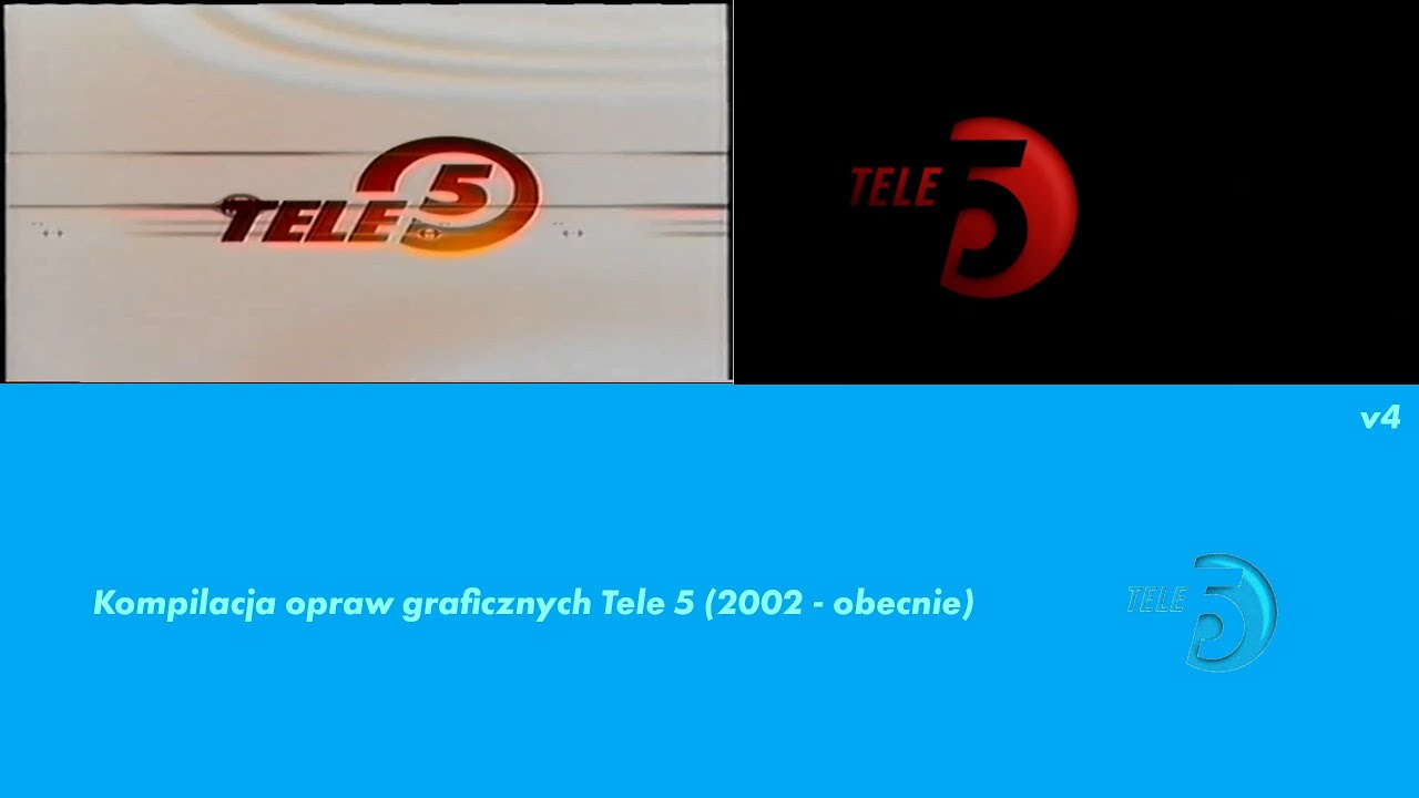 Tele 5 - Kompilacja opraw graficznych (2002-obecnie) (v4) - YouTube