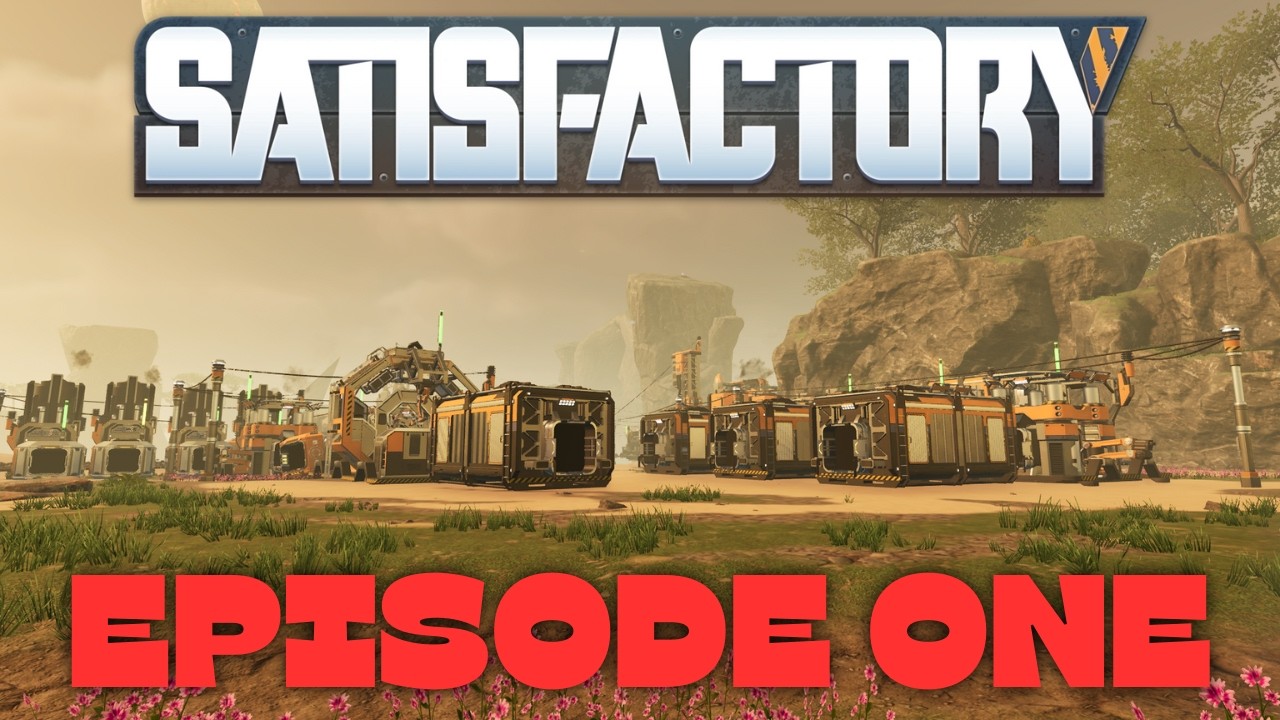 Satisfactory Ep 1: BEGINNINGS - YouTube